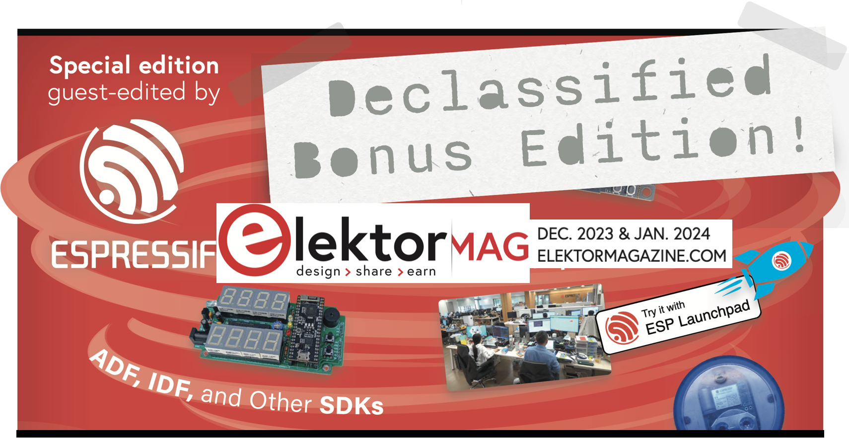Elektor Mag: Special Edition Guest-Edited by Espressif | Espressif Systems